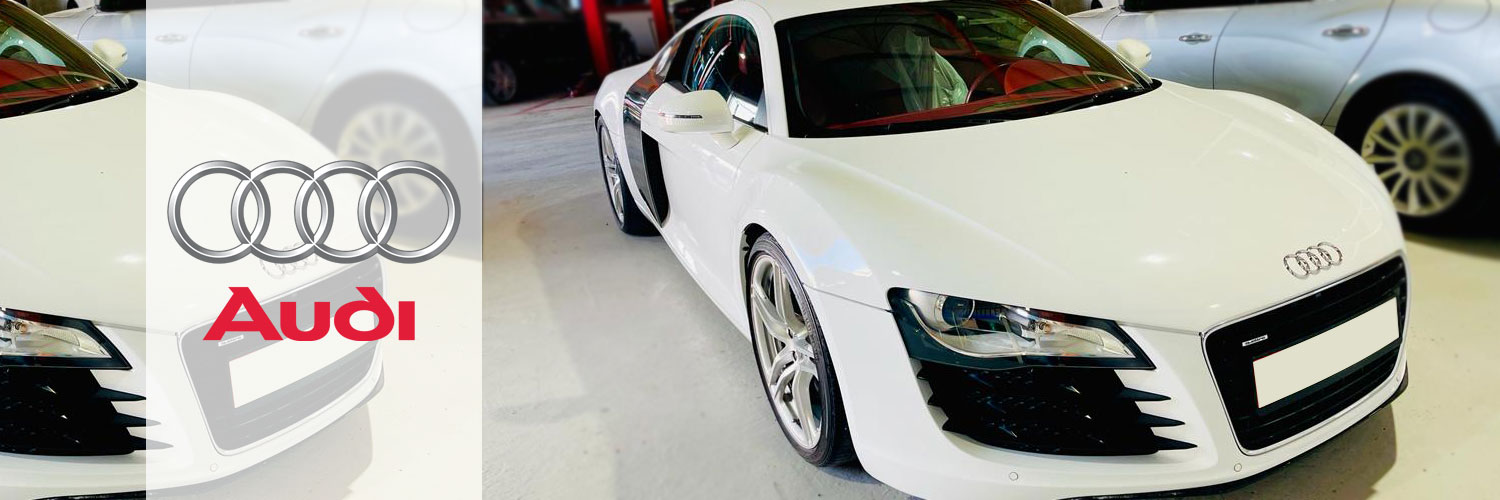 Audi R8 Spa Services Abu Dhabi | PPF | Tinting| Detailing